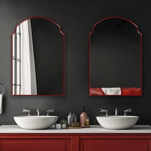 Amalfi Mirror by Asmiro - Italian Arched Wall Mirror, Aesthetic Decor ...