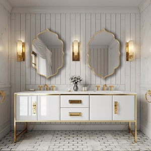 Ogee Arch Mirror, Gothic-inspired Aesthetic, Mirror Wall Decor ...