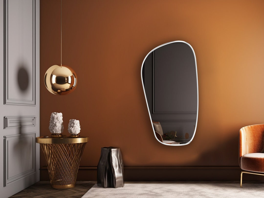 Abstract Mirror, Irregular Mirror, Curvy Mirror, Statement Mirror ...