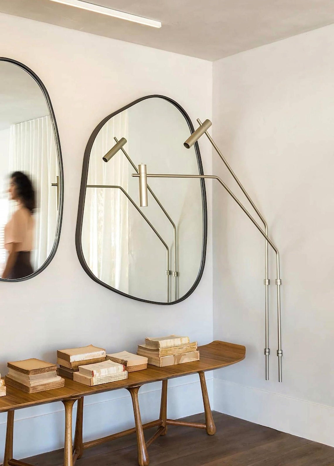 Asymmetrical Wall Mirror Freeform Mirror Mirror Wall Decor - Etsy