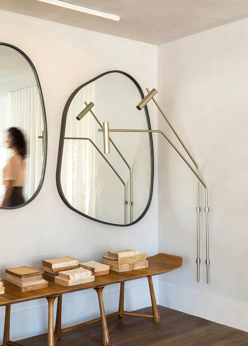 Asymmetrical Wall Mirror Freeform Mirror Mirror Wall Decor - Etsy