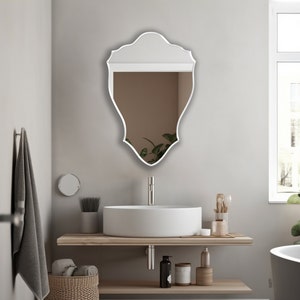 Majestic Mirror, Crest Mirror, Royal Mirror, Baroque Style Wall Mirror ...