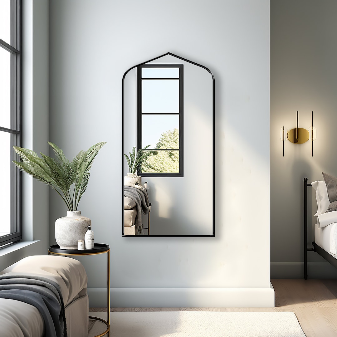 Moorish Wall Mirror: Islamic Bohemian Japandi Inspired - Etsy