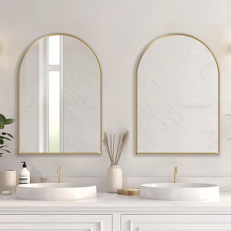 Elegant Arched Wall Mirror - Etsy