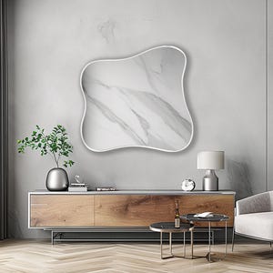 Tranquil Mirror, Freeform Mirror, Organic Shape Mirror, Irregular ...