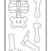 Halloween Activity Book: Build a Skeleton, Coloring Pages (printable ...