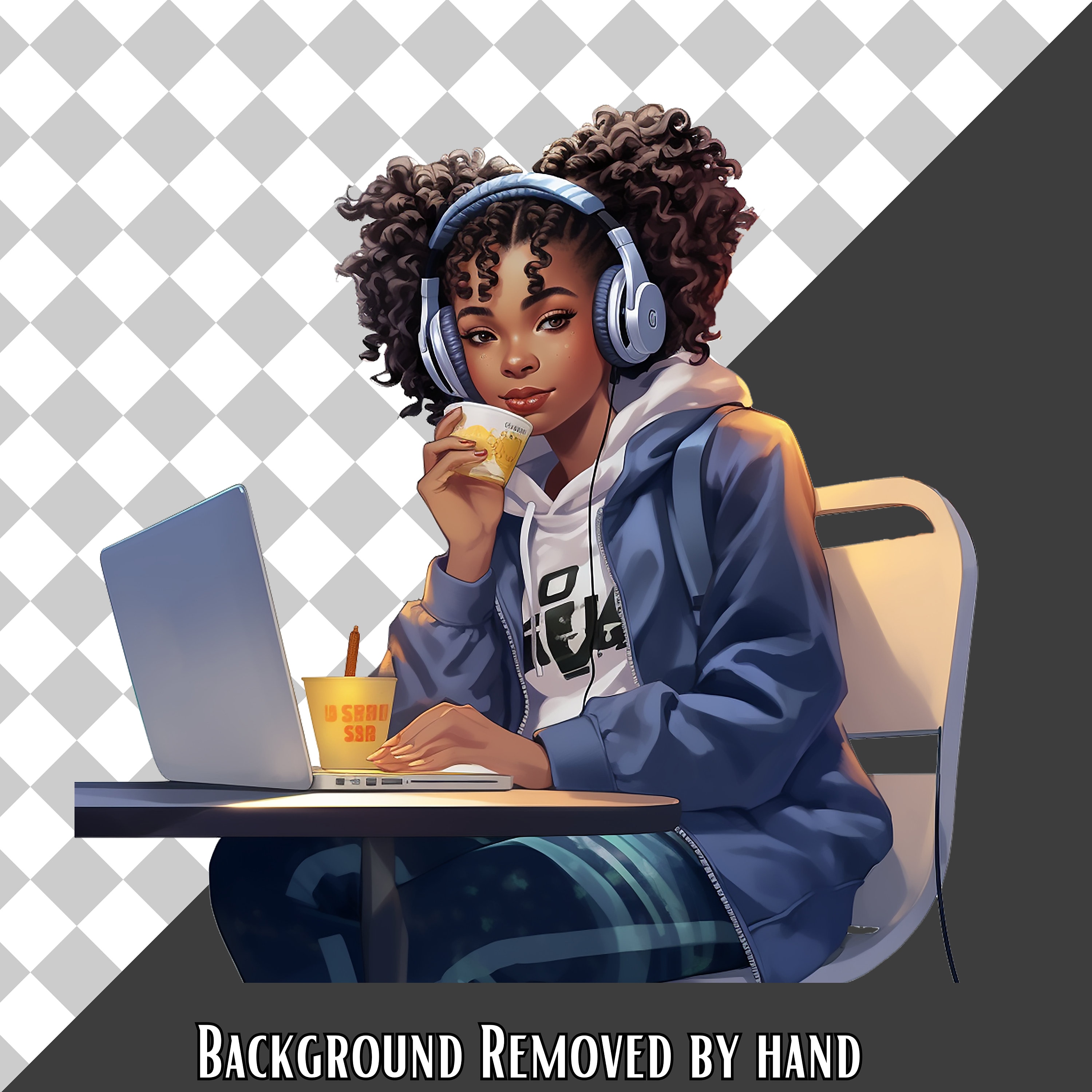 26 Girls in Tech, Black Girl Png, Girls in Tech, Girls Tech, Afro ...