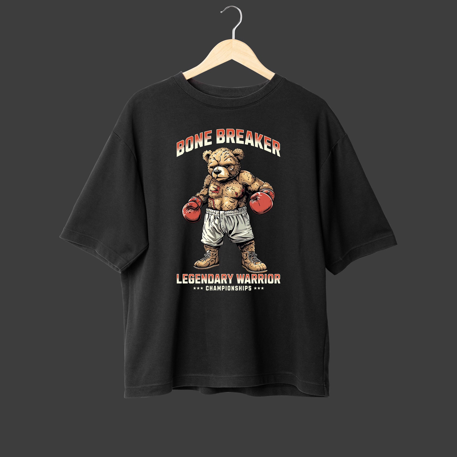 Boxing Teddy Bear Clipart: Sports Shirt Design (PNG) - Etsy