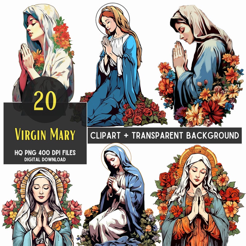 20 Virgin Mary Clipart, Virgin Mary Png, Virgin Mary Playing, Our Lady ...