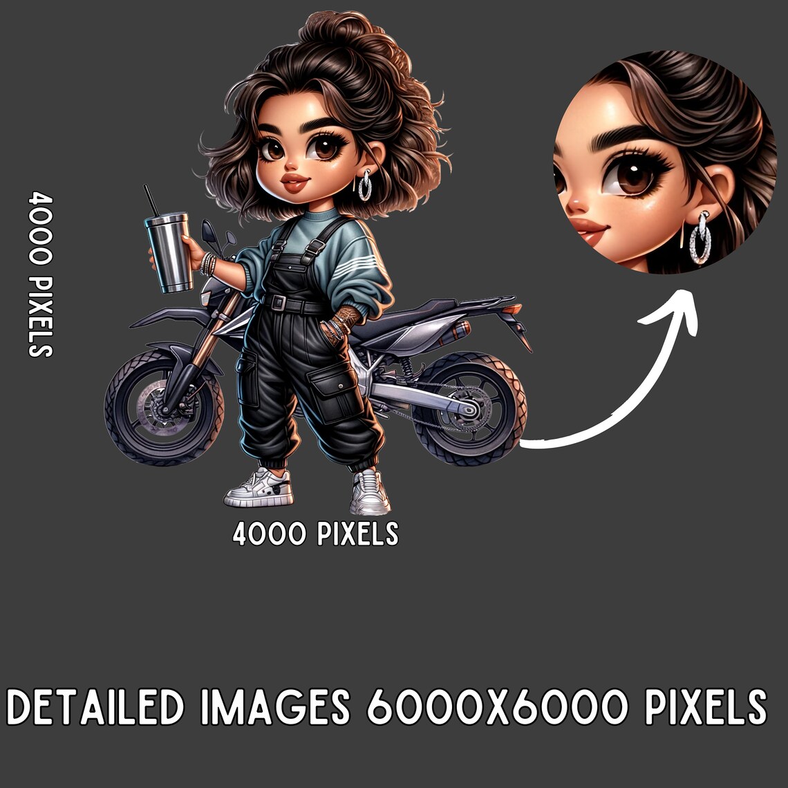 Cute Girl Biker Design, Biker Designs, Dirtbike Png, Dirtbike Designs ...