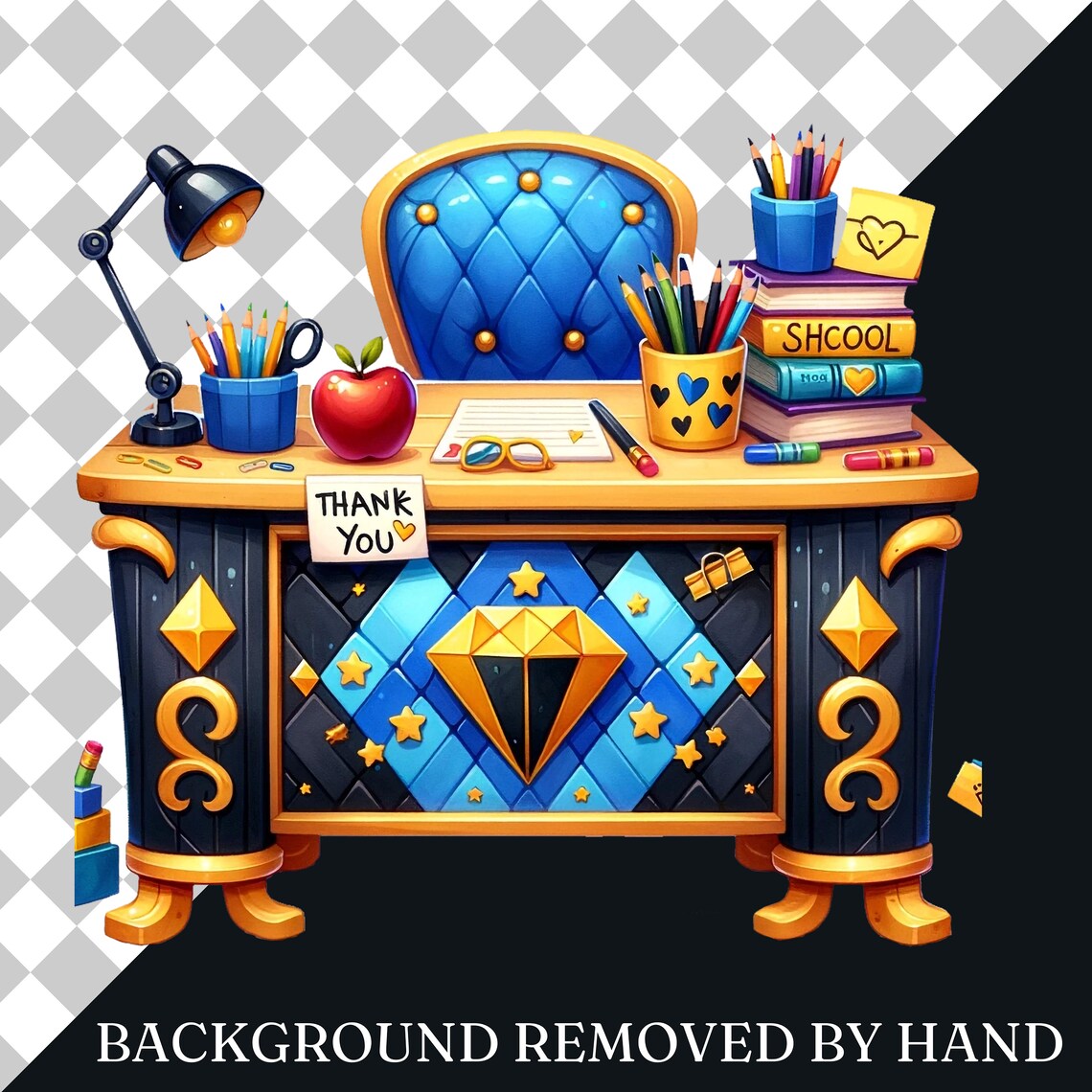 19 Teacher Appreciation Clipart Bundle, Back to School Clipart, Png ...