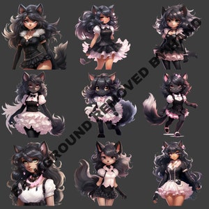 30 Furries Png, Black Furries, Furry Anime, Black Cat Furry, Commercial ...