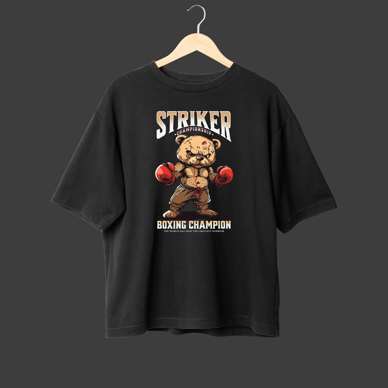 Boxing Teddy Bear Clipart, Boxing Designs, Png File, Fighter, Sports ...