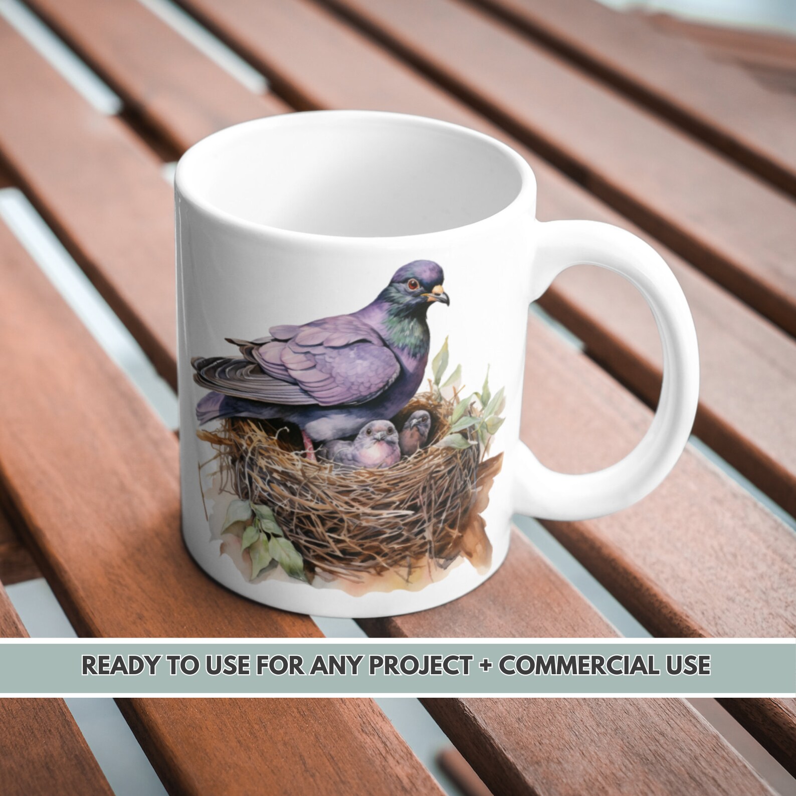 25 Watercolor Pigeon Bird Png Bird Clipart Bundle - Etsy