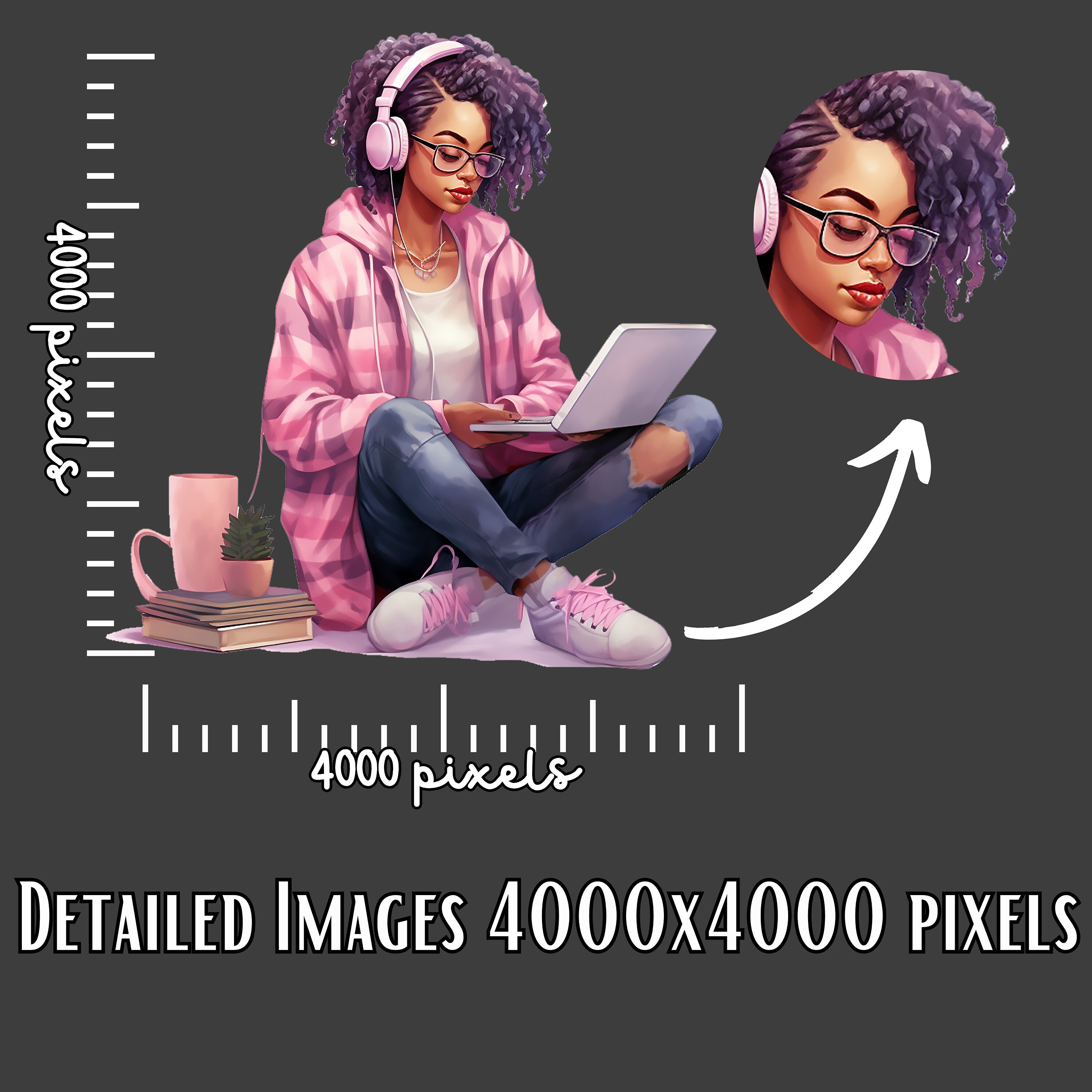 26 Girls in Tech, Black Girl Png, Girls in Tech, Girls Tech, Afro ...