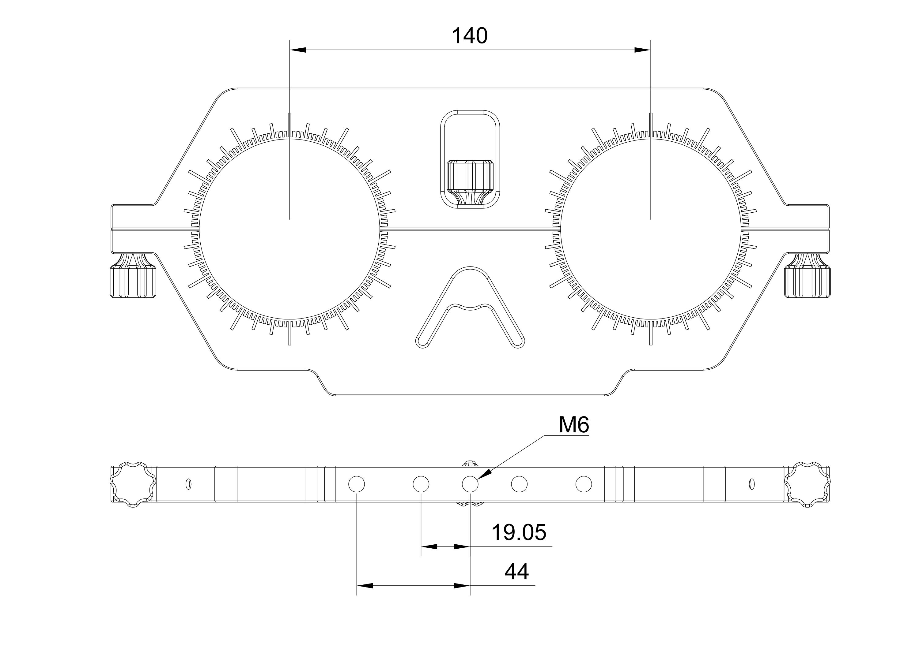 TK Dual Lens Clamp System for Samyang/rokinon/walimex 135mm F2 Lens ...