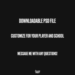 Sports Committed Edit PSD File Basketball Recruitment High School and ...