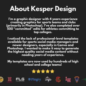 Pro-level Photoshop Sports Social Media Templates - Committed, Tryouts ...
