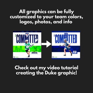 Pro-level Photoshop Sports Social Media Templates - Committed, Tryouts ...