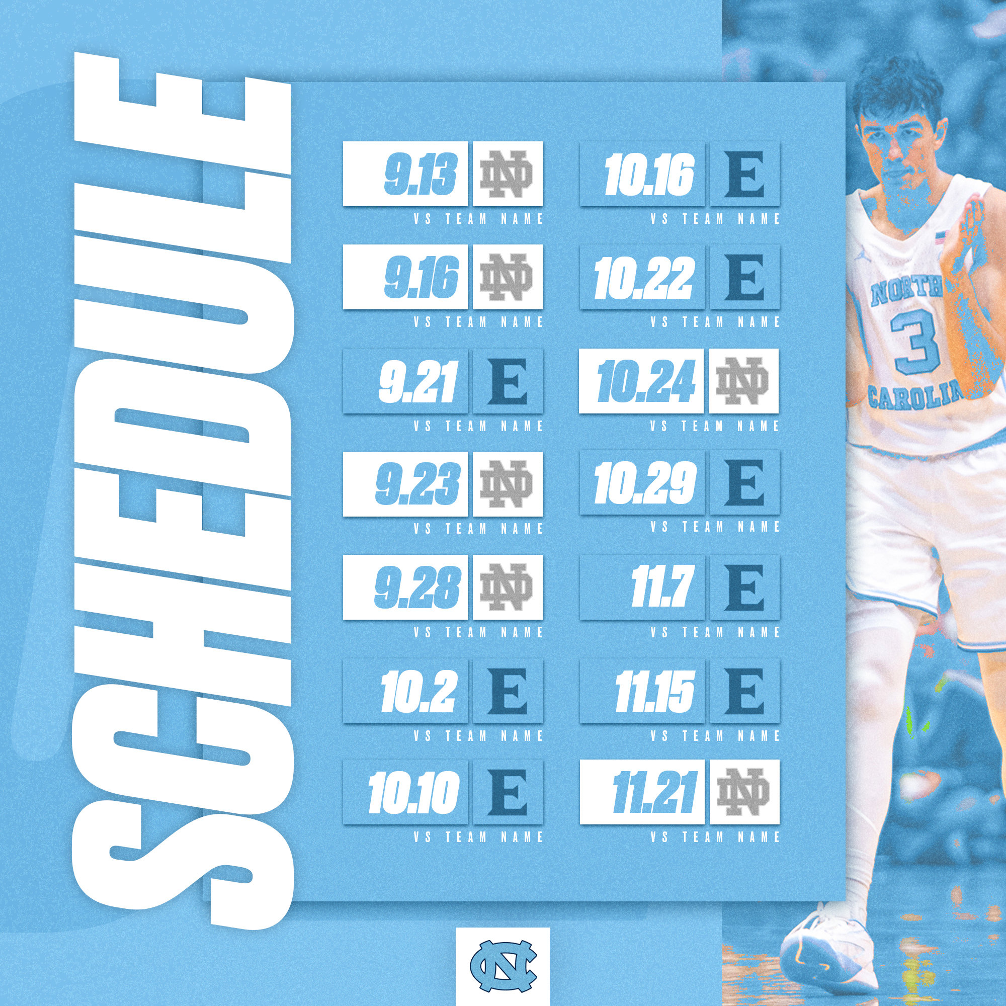 Professional Photoshop Sports Social Media / Instagram Templates ...