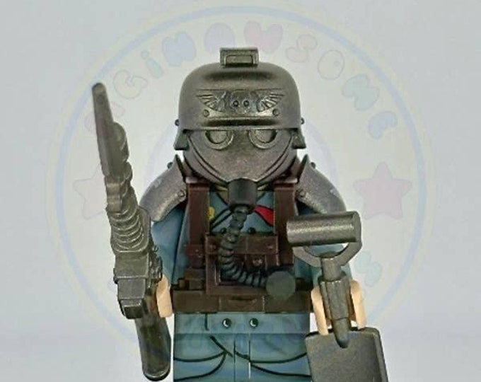 Custom Minifigure 40K Krieg Death Corps Imperial Military Soldier - Etsy