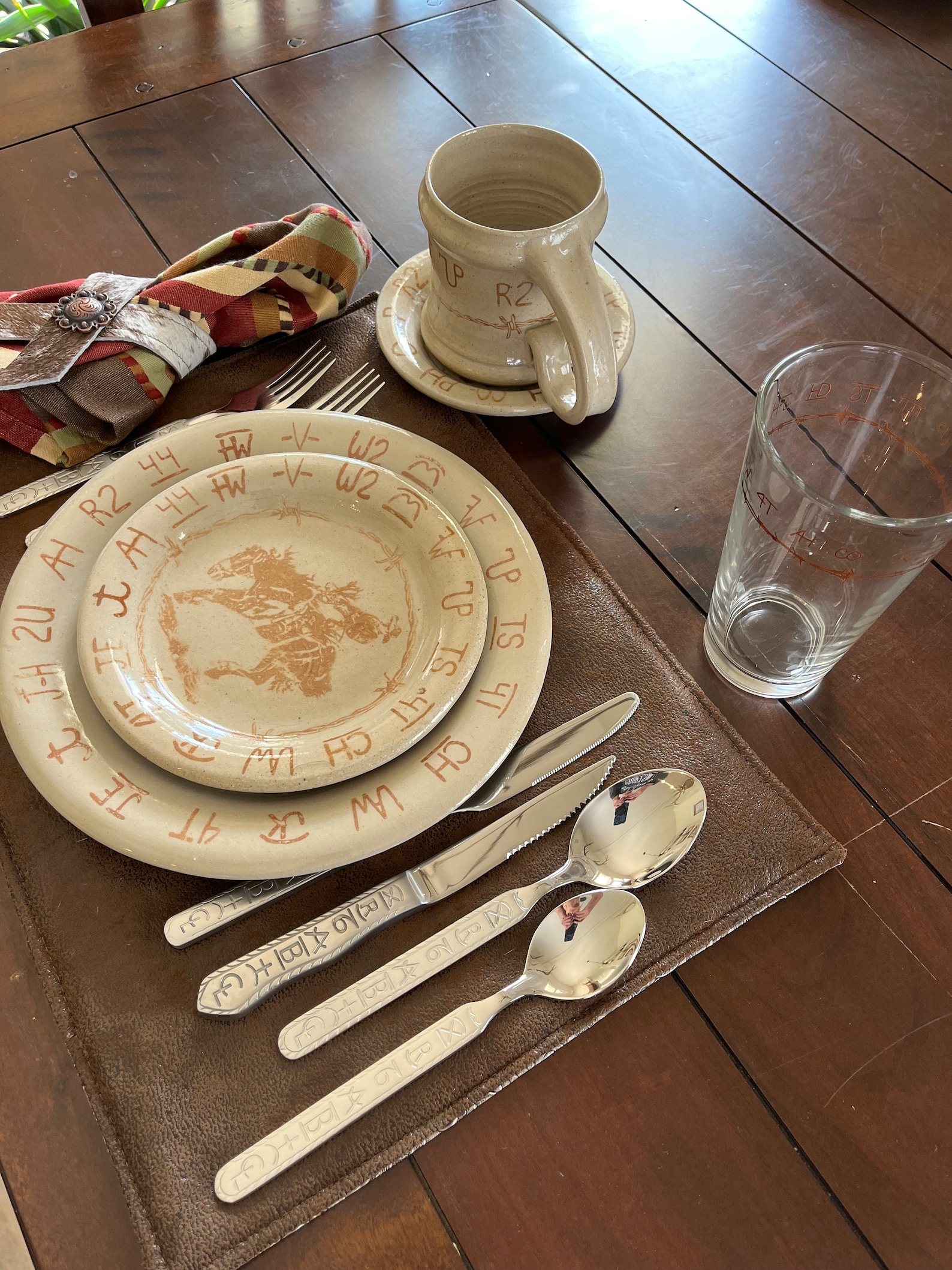 Blue Mountain Brands Bread Plate - Handmade Pottery Pendleton Oregon - Etsy