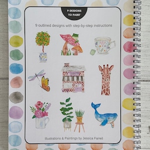 Watercolor Workbook, Step-by-step Guide, Painting for Beginners - Etsy