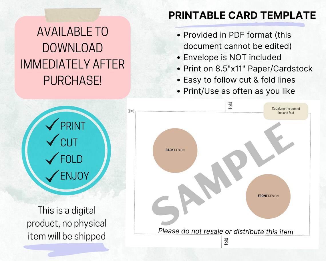 Congratulations Card, Digital Card, Printable Congrats Card, Frenchie ...