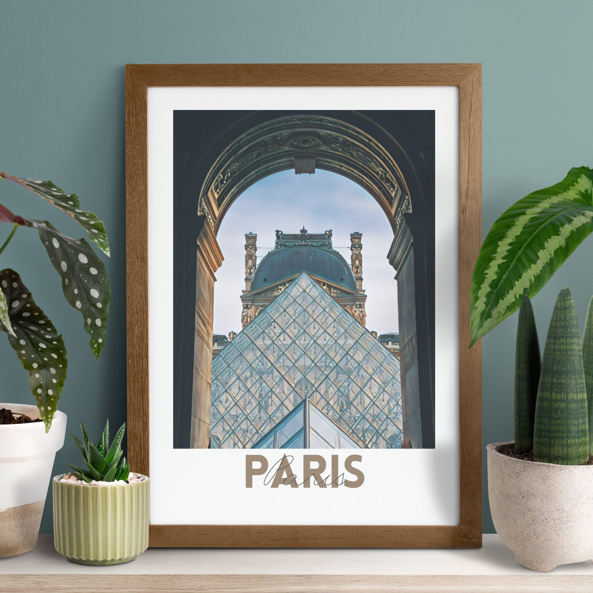 Louvre Poster Printable Wall Art Louvre Museum Wall Art - Etsy