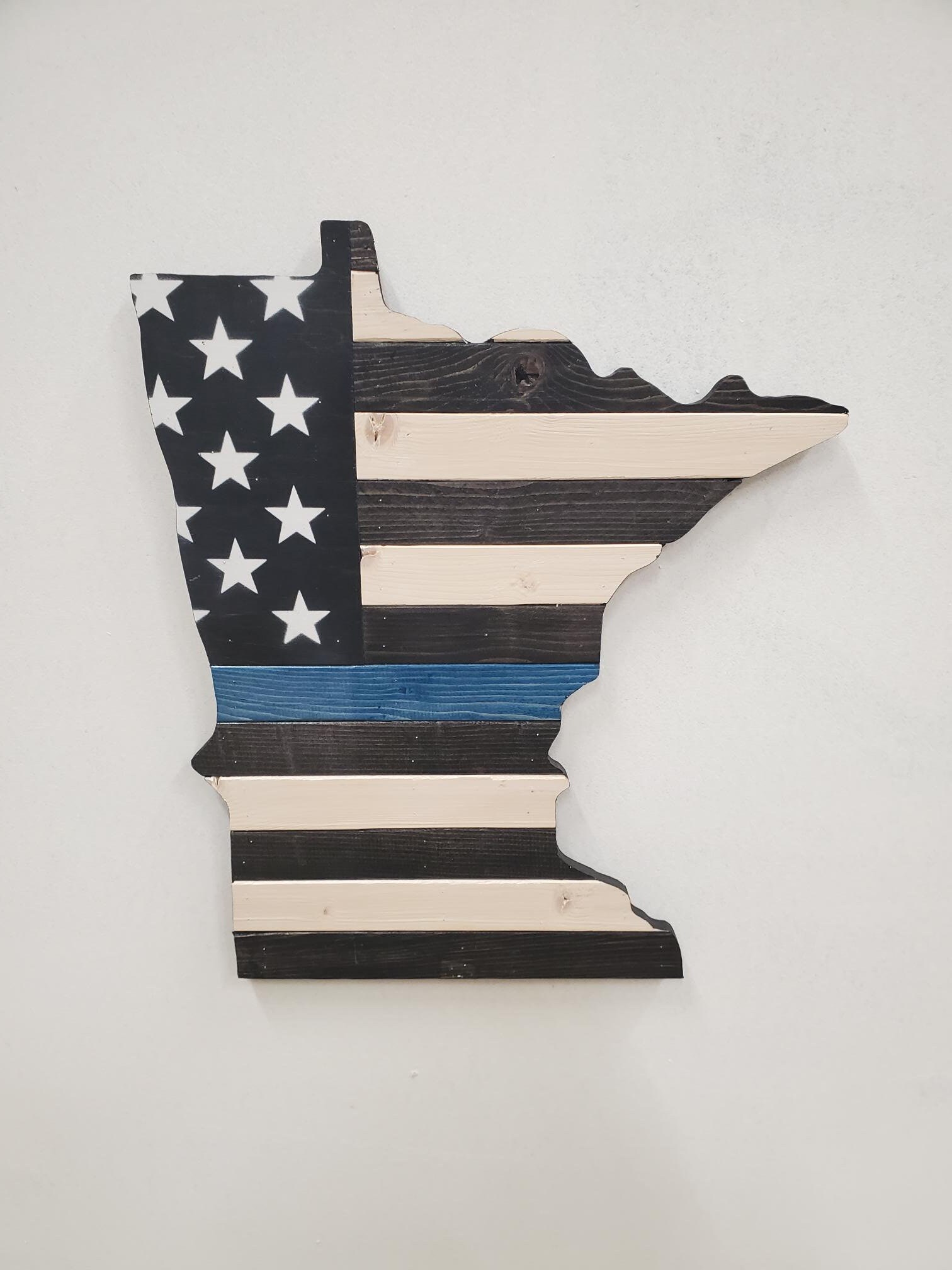 Thin Blue Line and Thin Red Line - Etsy