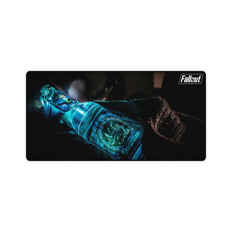 Fallout Desk Mat Nuka Cola Desk Mat Gamer Desk Mat 315 X Etsy