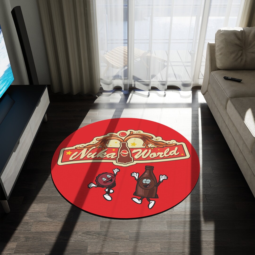 Fallout Rug Nuka-world Rug Nuka-world on Tour Rug Fallout - Etsy