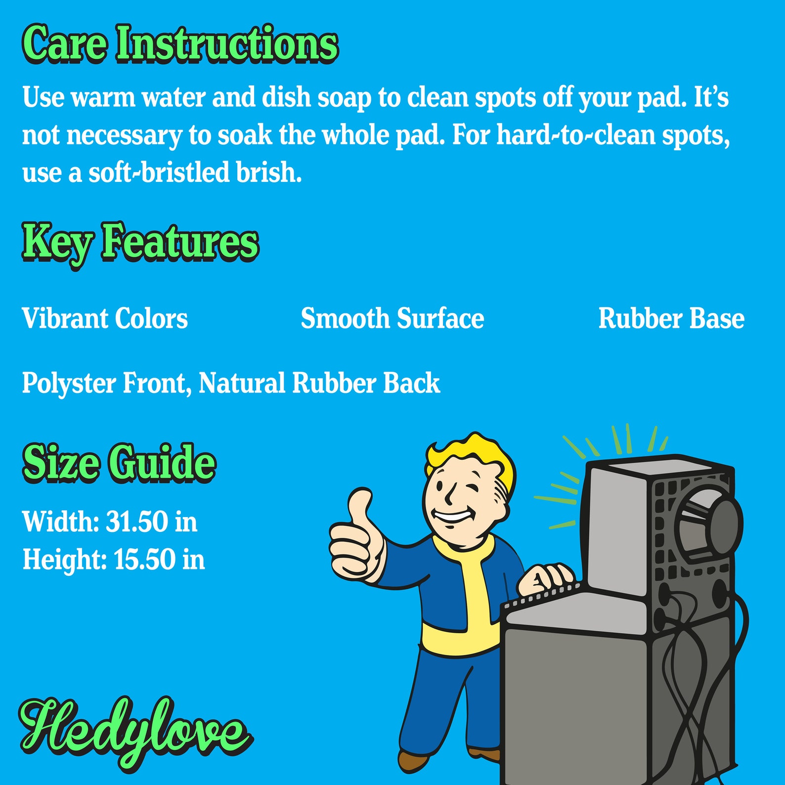 Fallout Desk Mat Fallout New Vegas Desk Mat 31.5 X 15.5 - Etsy