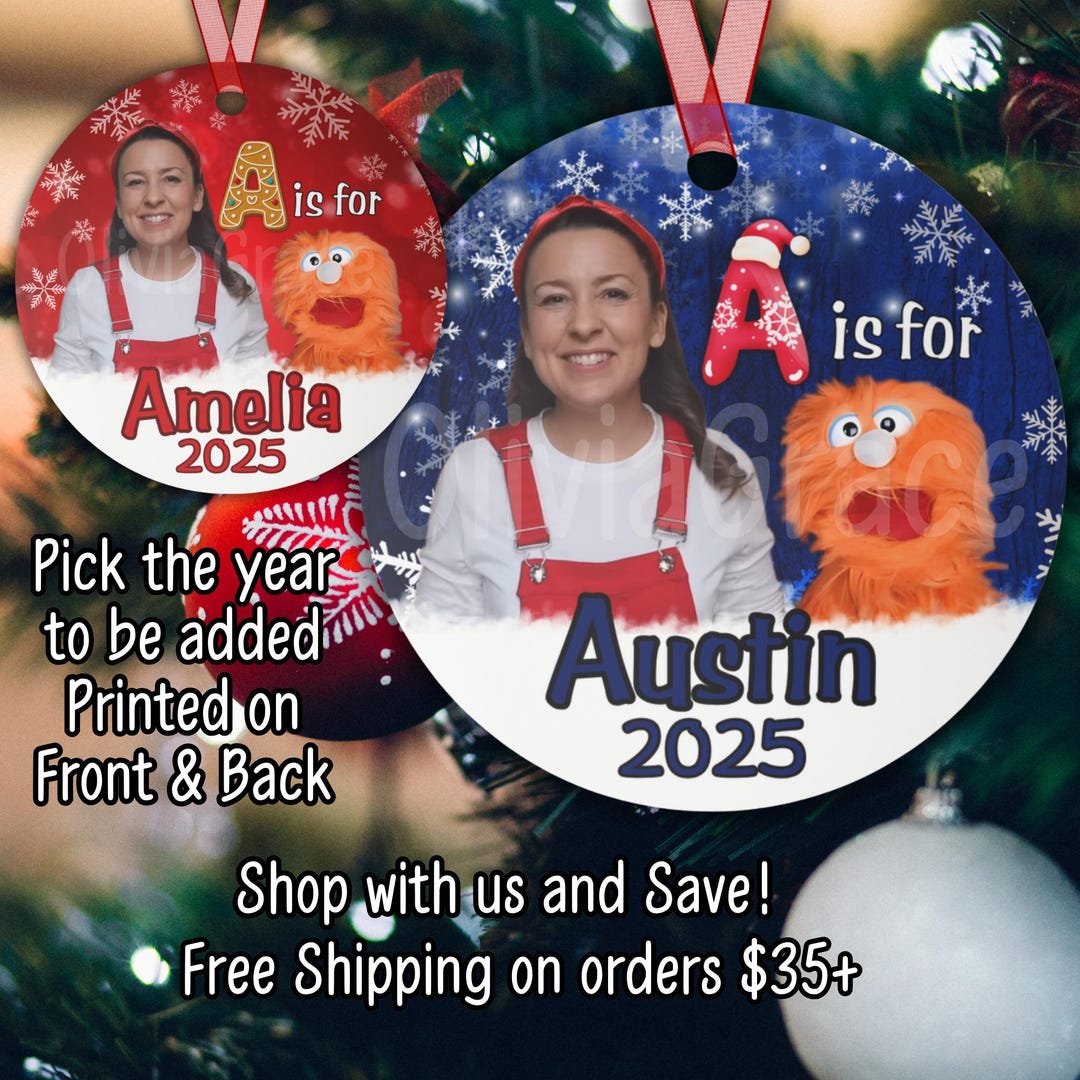 Personalized Ms. Rachel Christmas Ornament: Custom Holiday Keepsake - Etsy