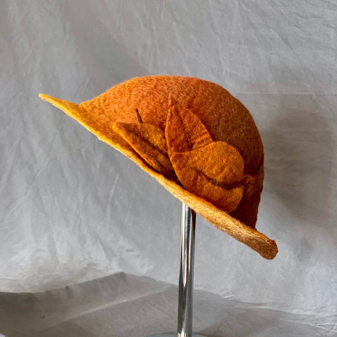 Fantasy Cap, Autumn Leaves Hat for Fantasy Cosplay, Garden Hat - Etsy