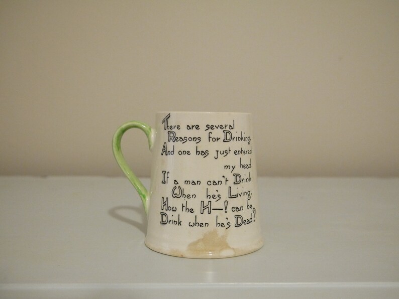 1972 Carlton Ware Hanging Man Coffee Mug Made in England - Etsy