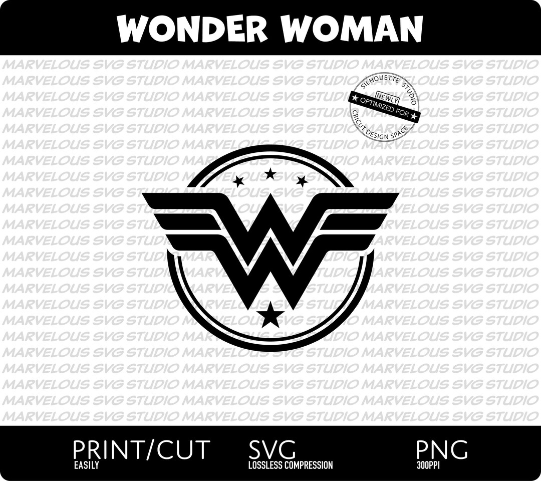 WONDER WOMAN LOGO | Symbol | Sign | Justice League Superheroine ...