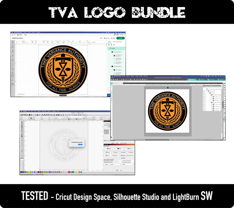 TVA LOGO BUNDLE Time Variance Authority Loki Variant Symbol Circle Svg ...