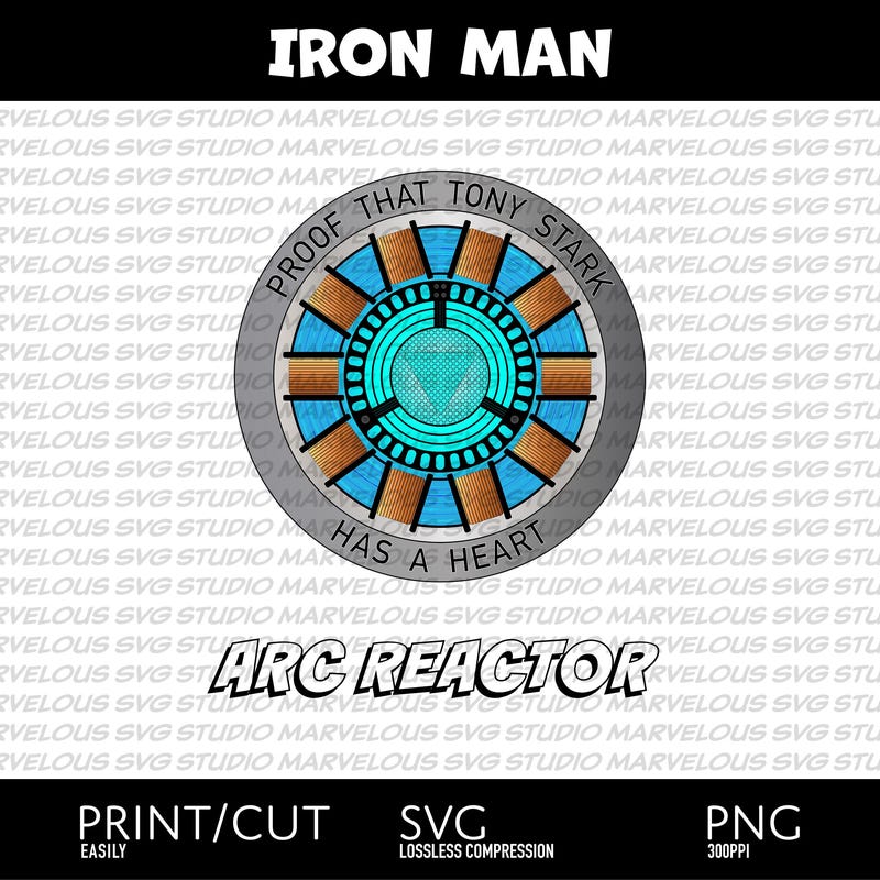 Iron Man Svg - Etsy