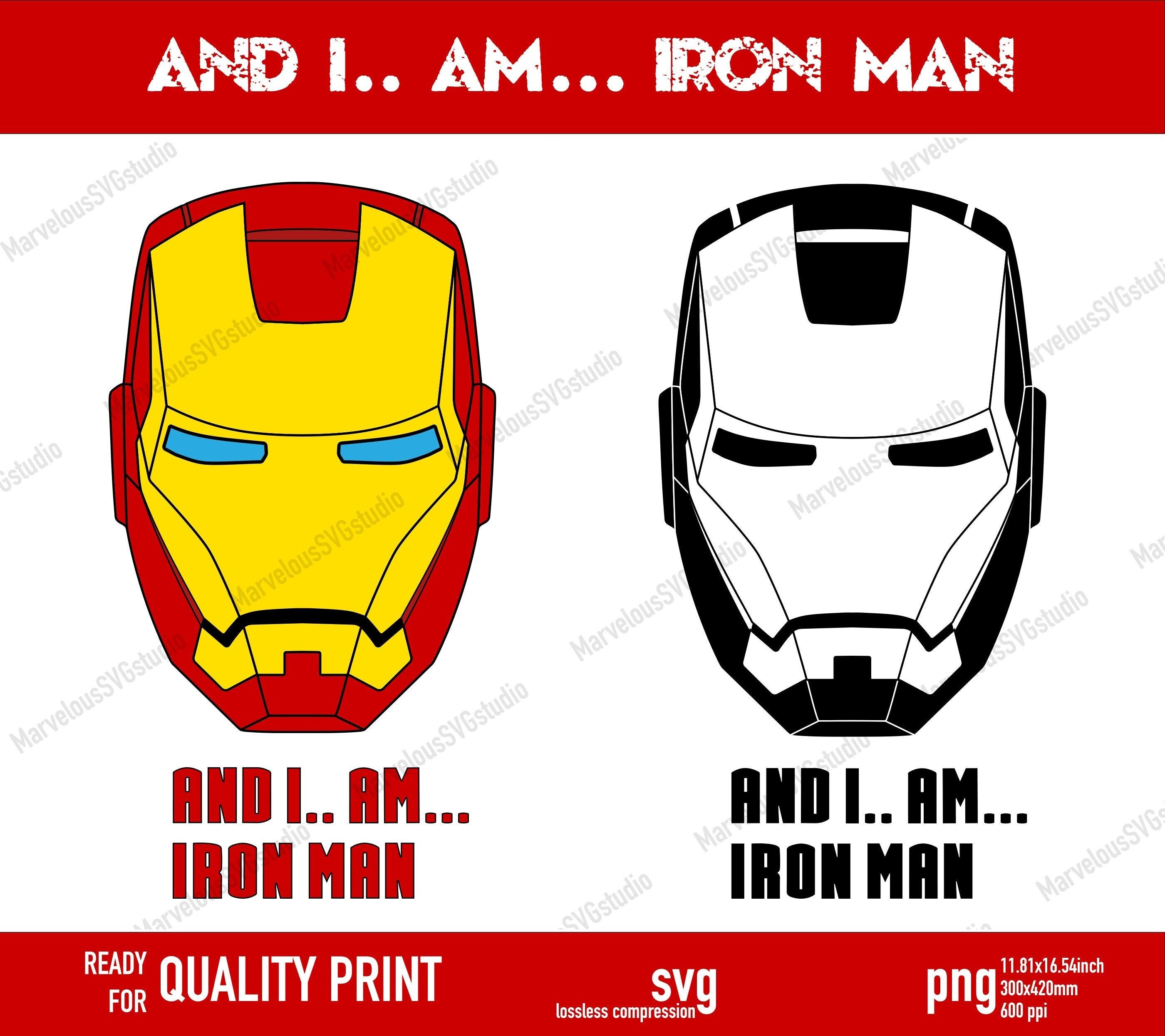Iron Man Logo Vector