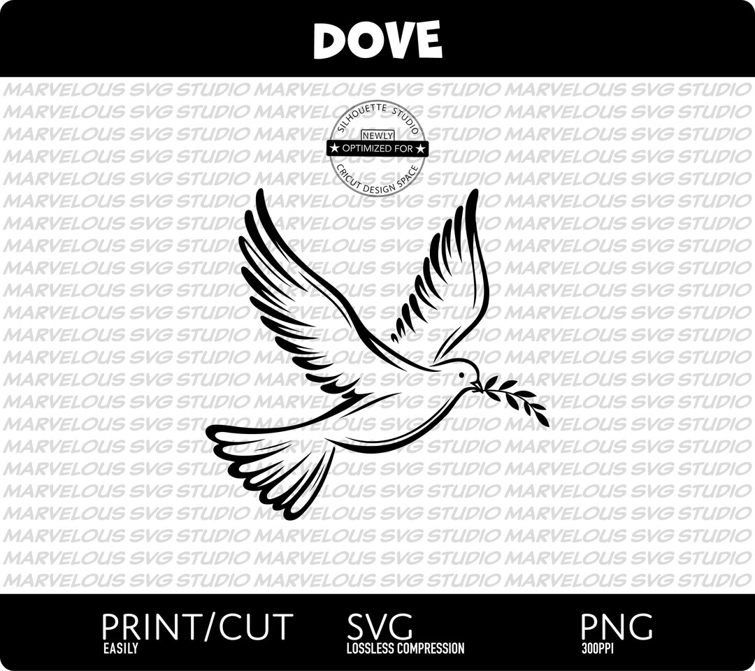 Flying DOVE With OLIVE BRANCH | Peace | Love | Freedom | Bird | Symbol ...