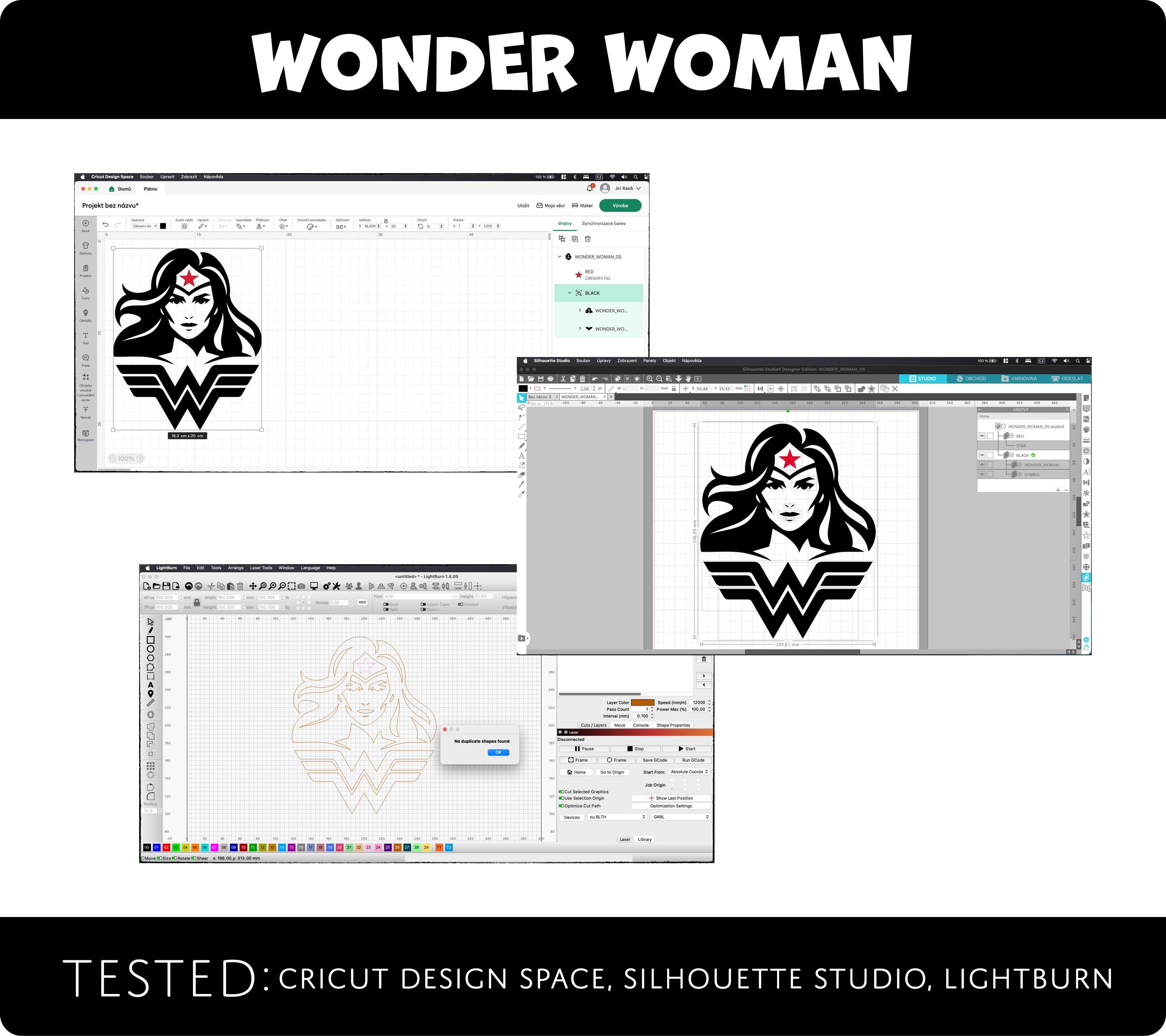 WONDER WOMAN | Symbol | Logo | Sign | Justice League Superhero ...