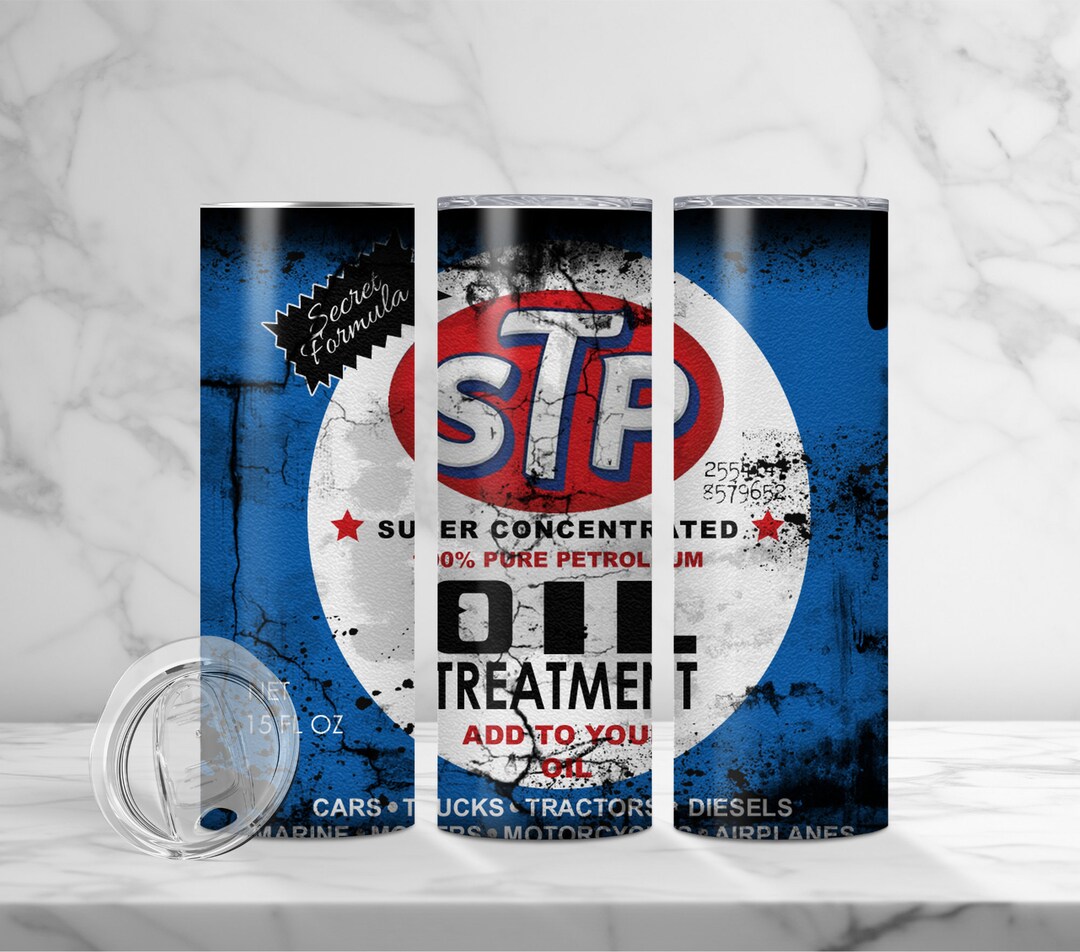 STP Oil Treatment 20oz Skinny Tumbler - Etsy