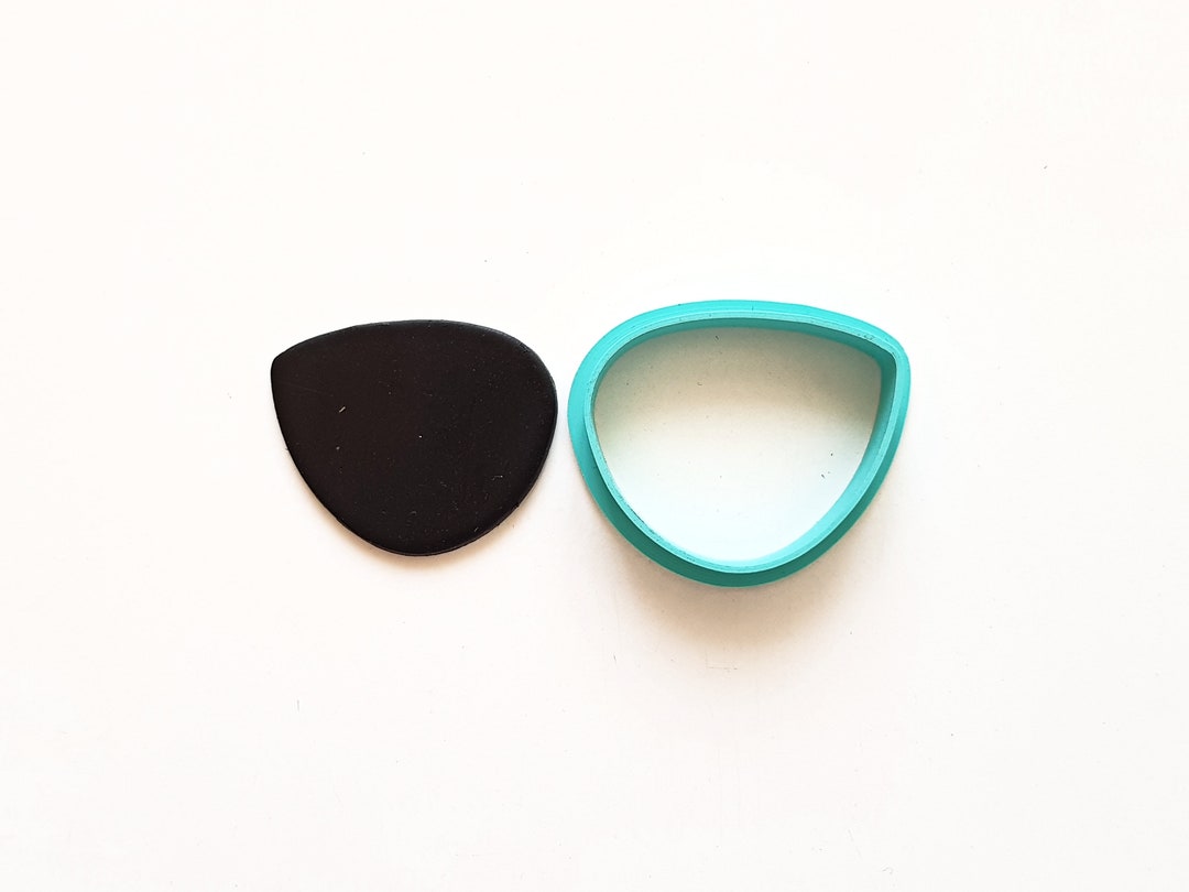 Abstract Polymer Clay Cutters, 3d Printed Organic Clay Earrings Cutter ...