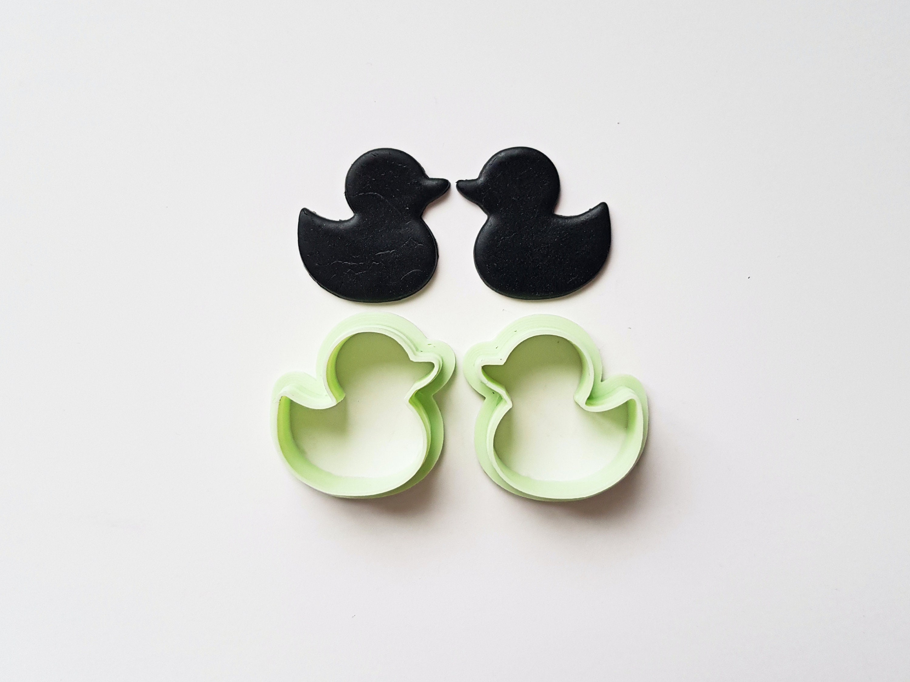 Duck Polymer Clay Cutters, 3d Printed Duckling Clay Cutters for ...