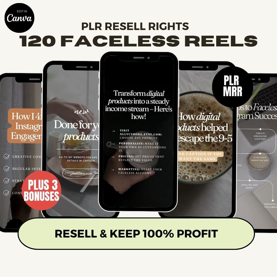 Aesthetic Faceless Reels for Social Media, Instagram & Tiktok Boost ...