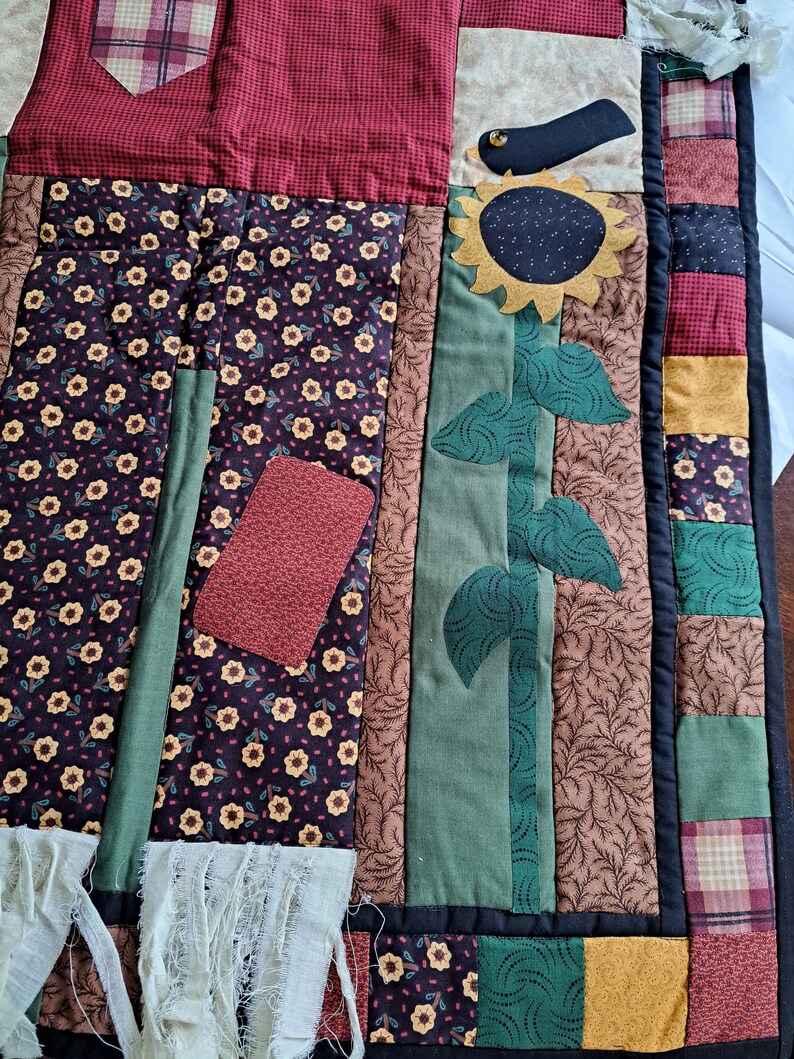 Scarecrow Quilted Wall Hanging - Etsy
