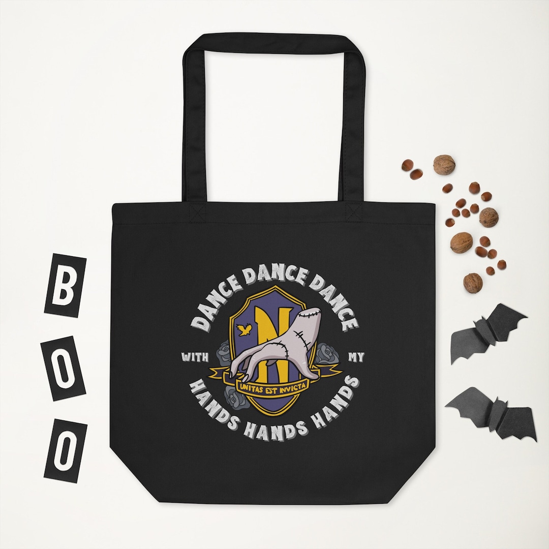 Wednesday Addams the Hand Halloween Bag Candy Tote - Etsy