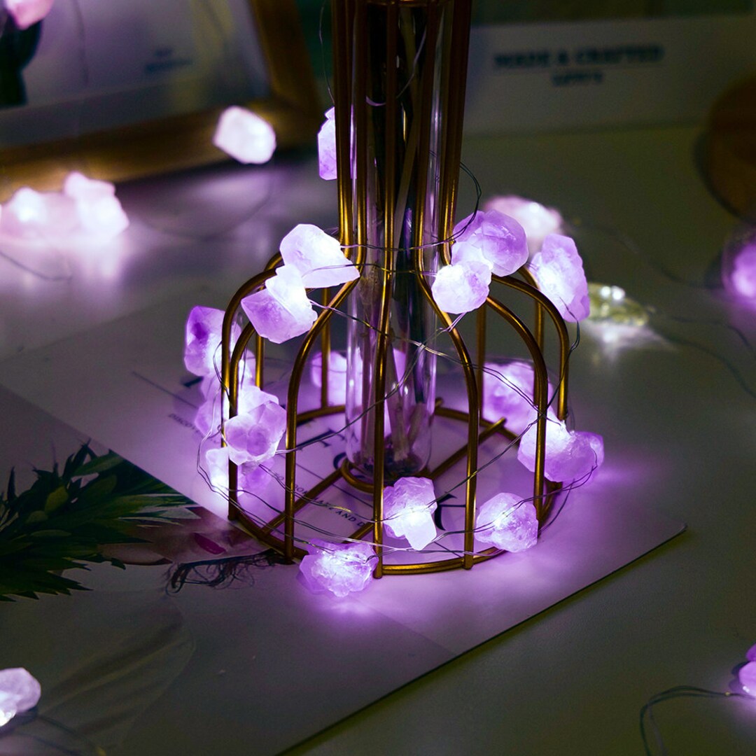 2M Natural Quartz Crystal Gemstone Lamp Rose Quartz Energy - Etsy