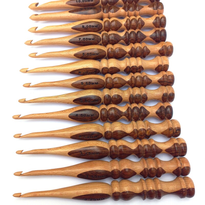 Wooden Crochet Hooks - Etsy